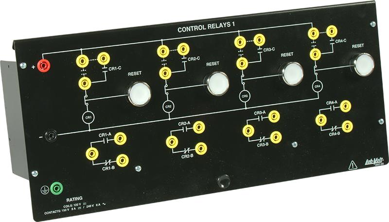 LabVolt Series by Festo Didactic - Control Relays 1 (3807-00)