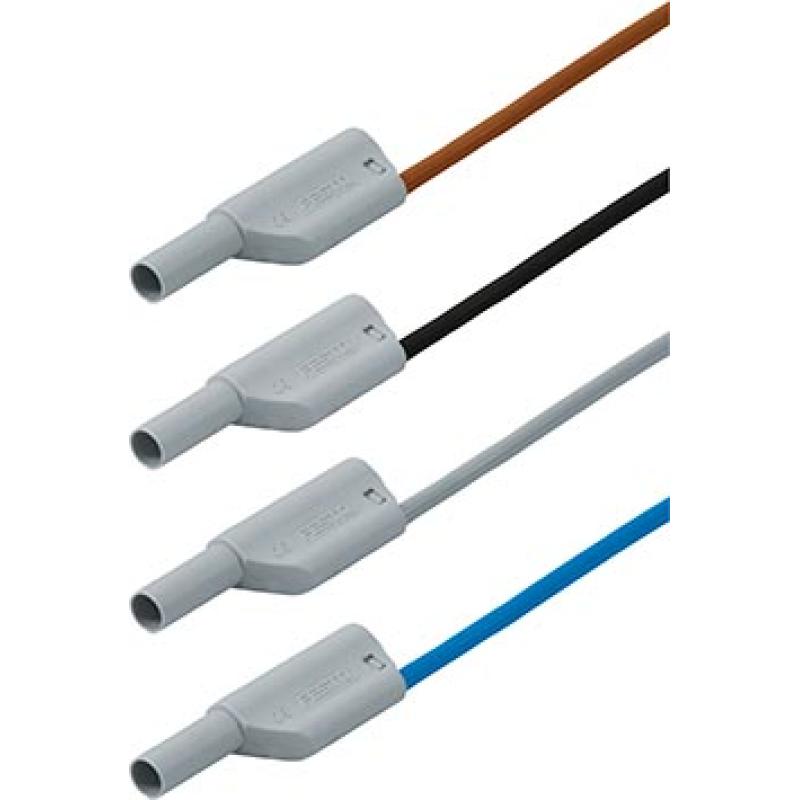 LabVolt Series by Festo Didactic - 4 mm Safety laboratory cables, 58 ...