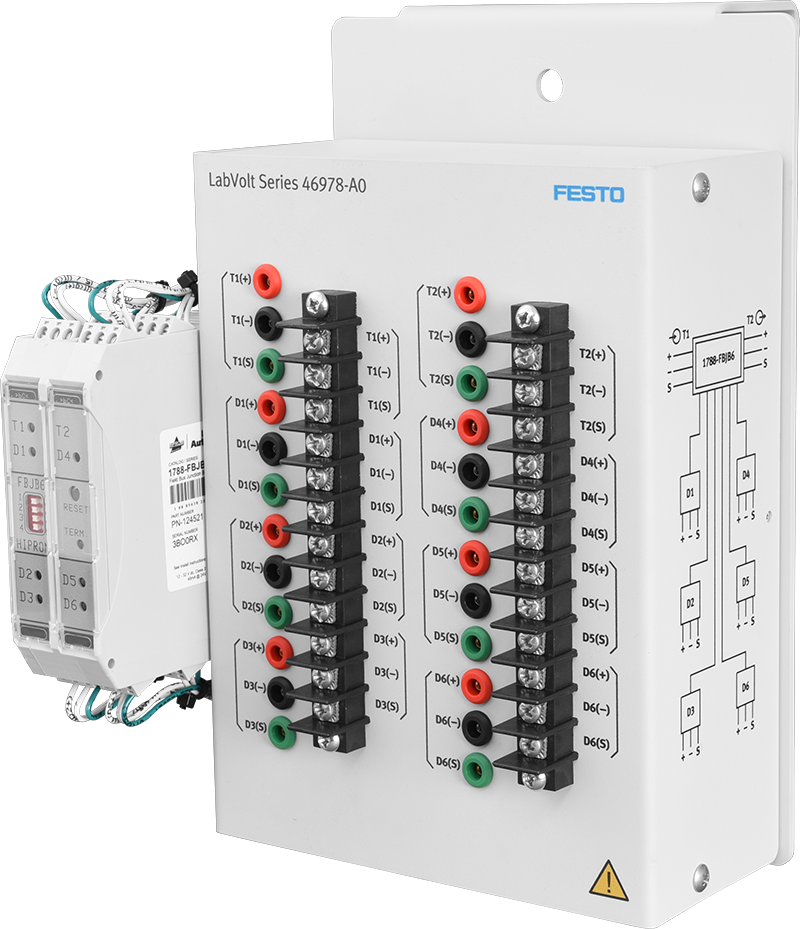 LabVolt Series by Festo Didactic - FOUNDATION Fieldbus Junction Box ...