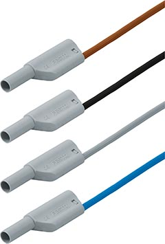 LabVolt Series by Festo Didactic - 4 mm Safety laboratory cables, 58 ...